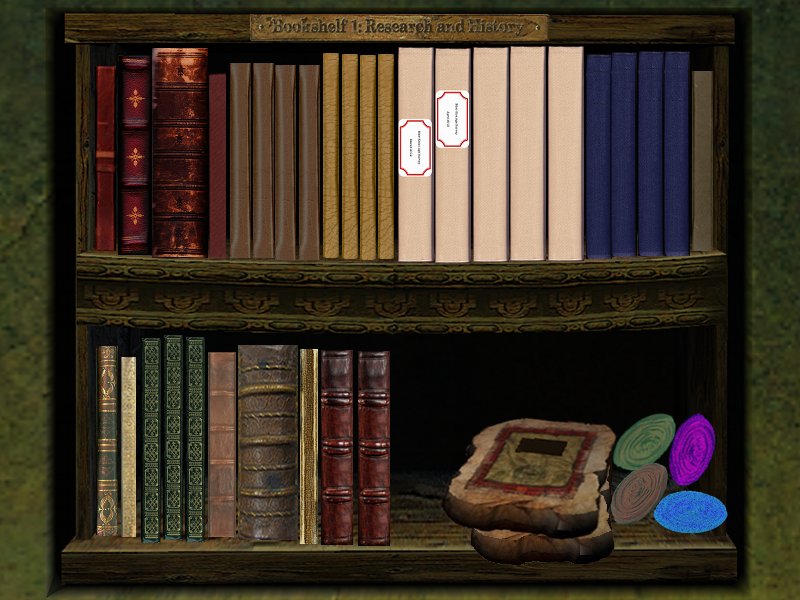 Research and History Bookshelf